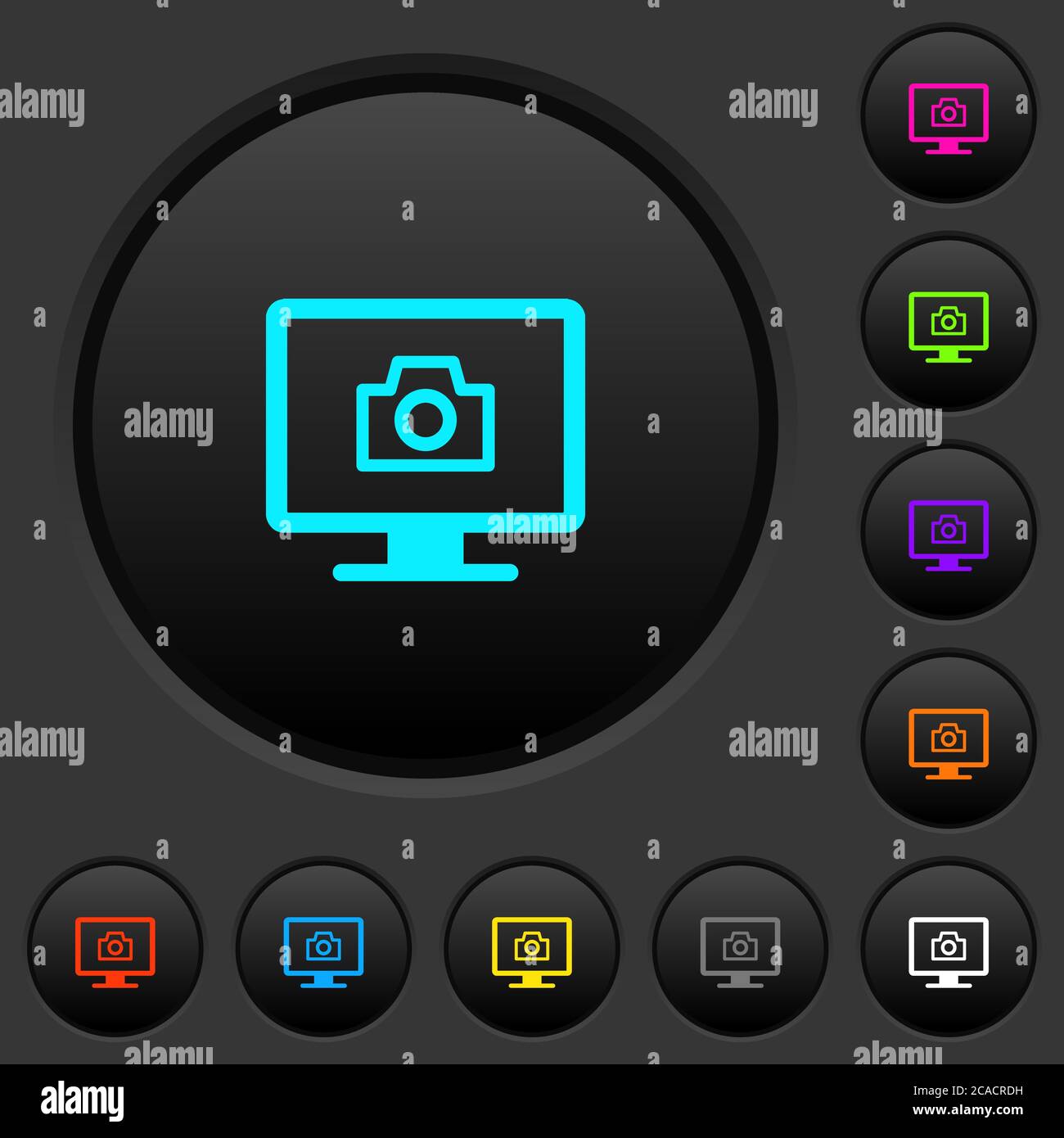 Android Icon Vector Grey