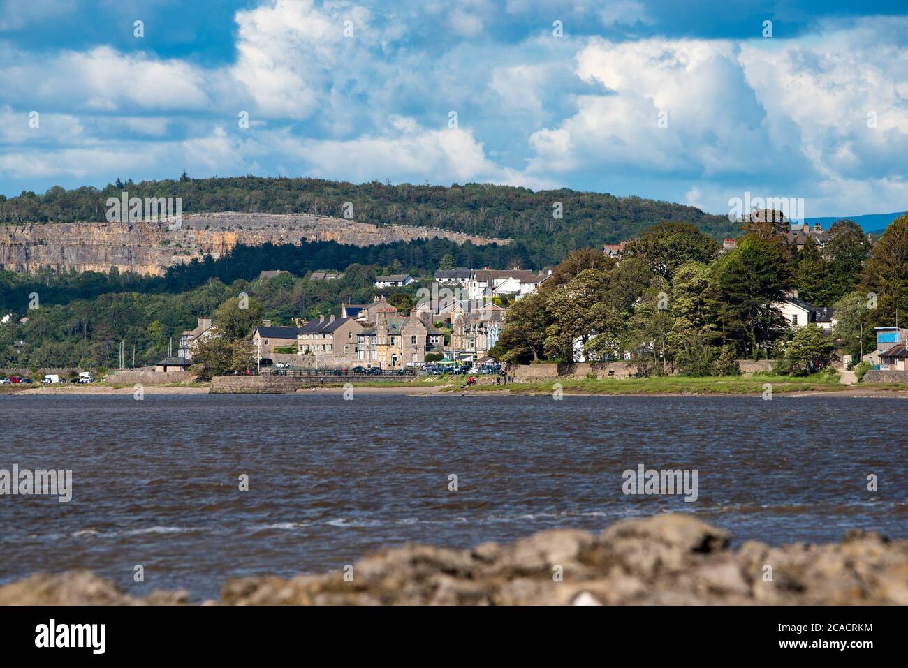 View of Arnside, Cumbria, UK Stock Photo - Alamy