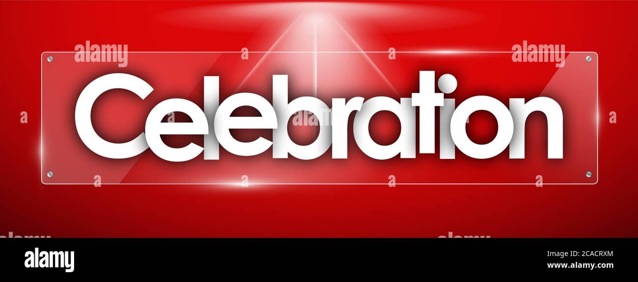 Celebrate Transparent Word