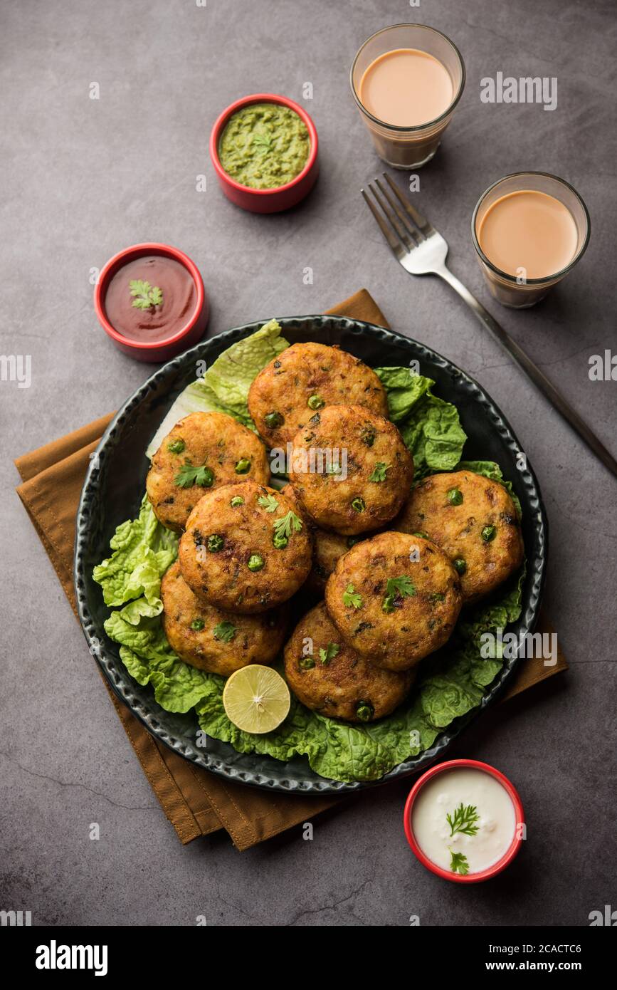 Aloo Tikki High Resolution Stock Photography and Images - Alamy