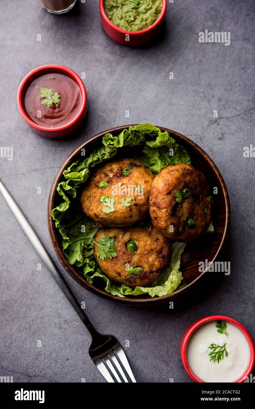 Aloo Tikki High Resolution Stock Photography and Images - Alamy