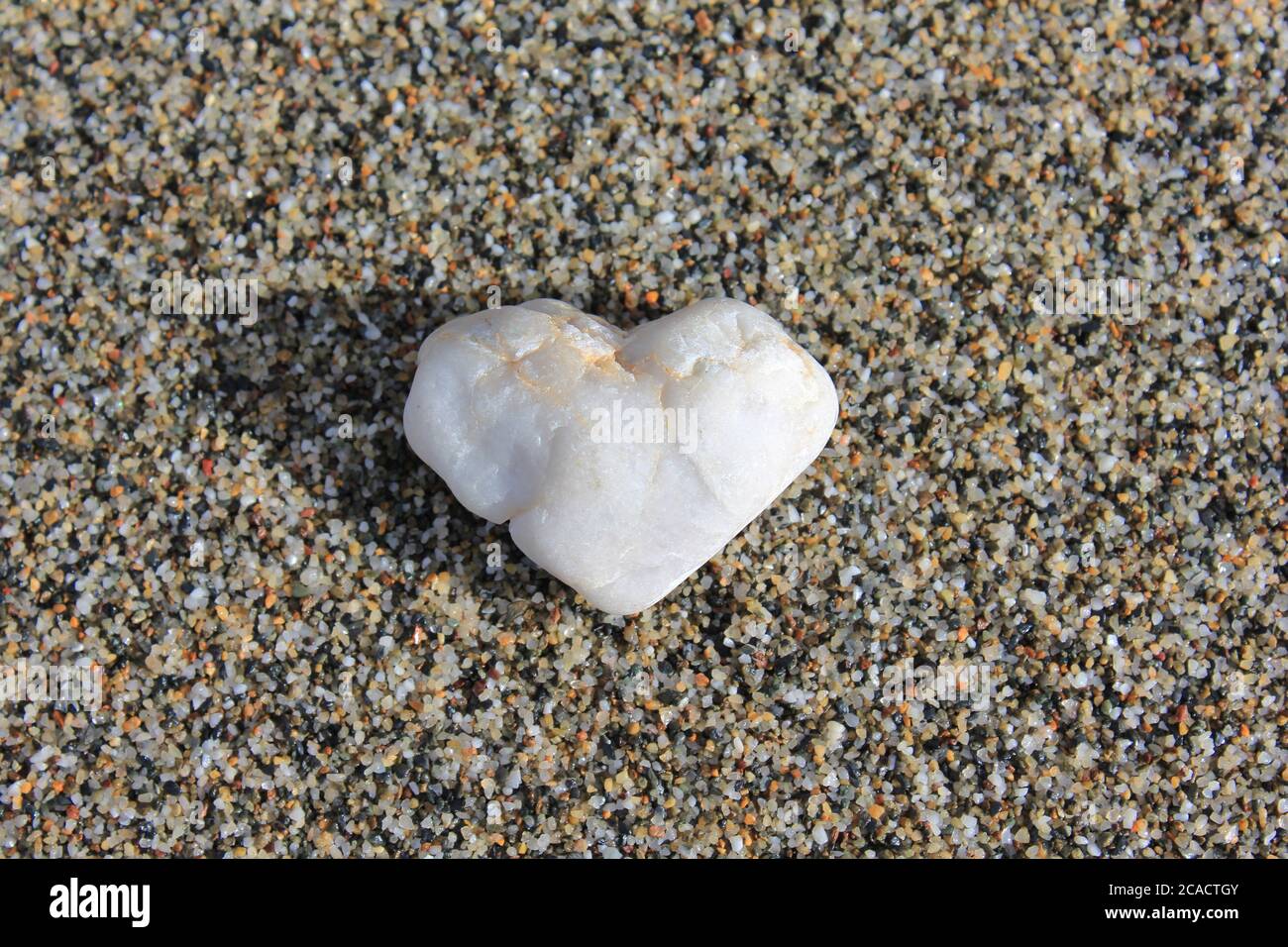 White heart stone hi-res stock photography and images - Alamy