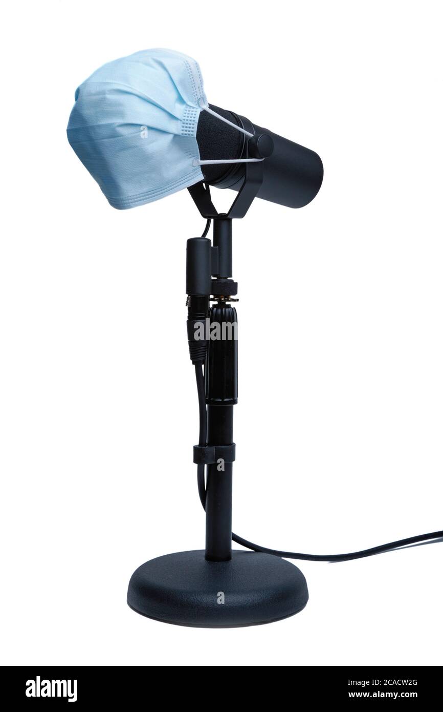 Microphone mask hi-res stock photography and images - Alamy