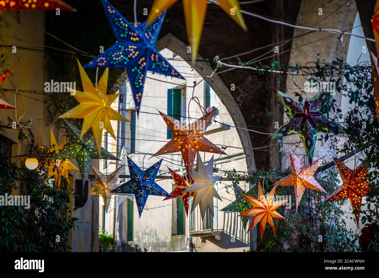 Christmas Market, Bassano del Grappa, Italy, December 2019 Stock Photo ...