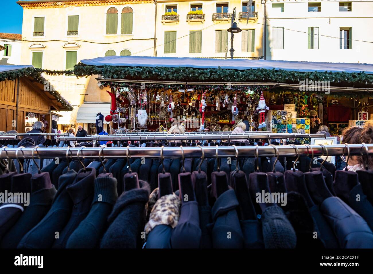 Christmas Market, Bassano del Grappa, Italy, December 2019 Stock Photo ...