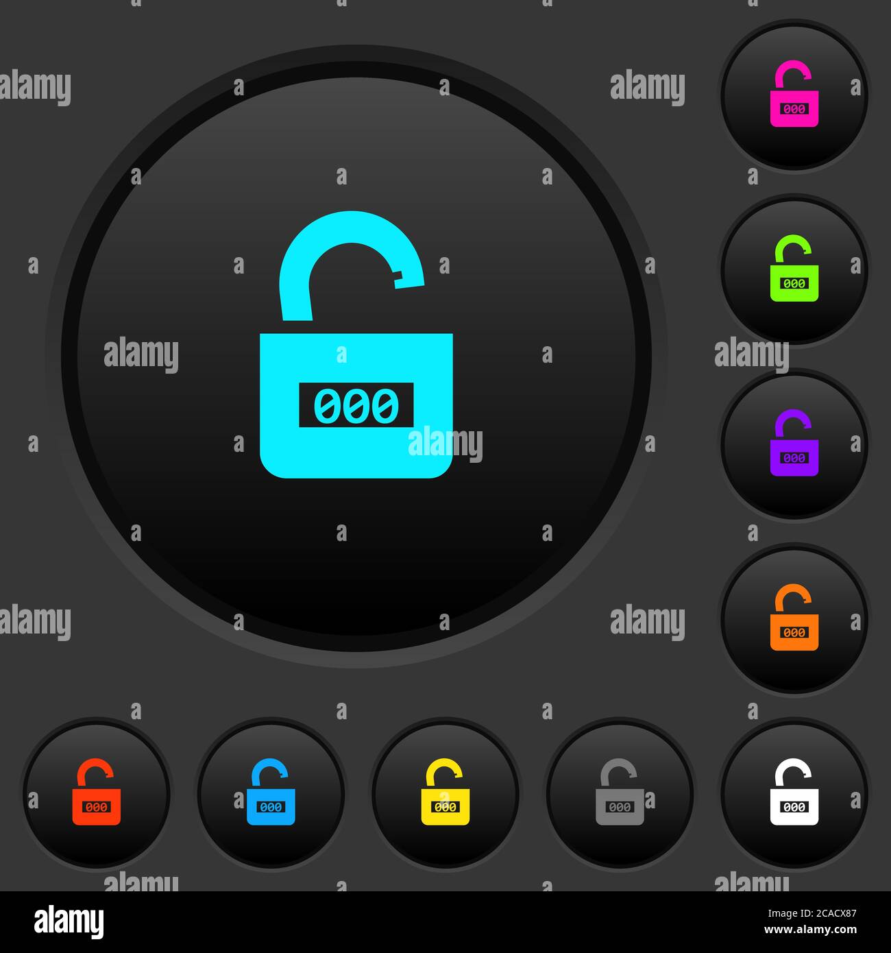 Combination lock circular hi-res stock photography and images - Alamy