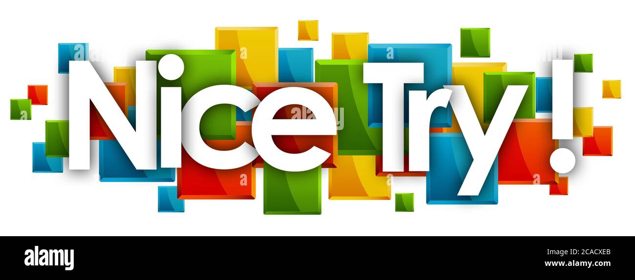 Try colored Cut Out Stock Images & Pictures - Alamy