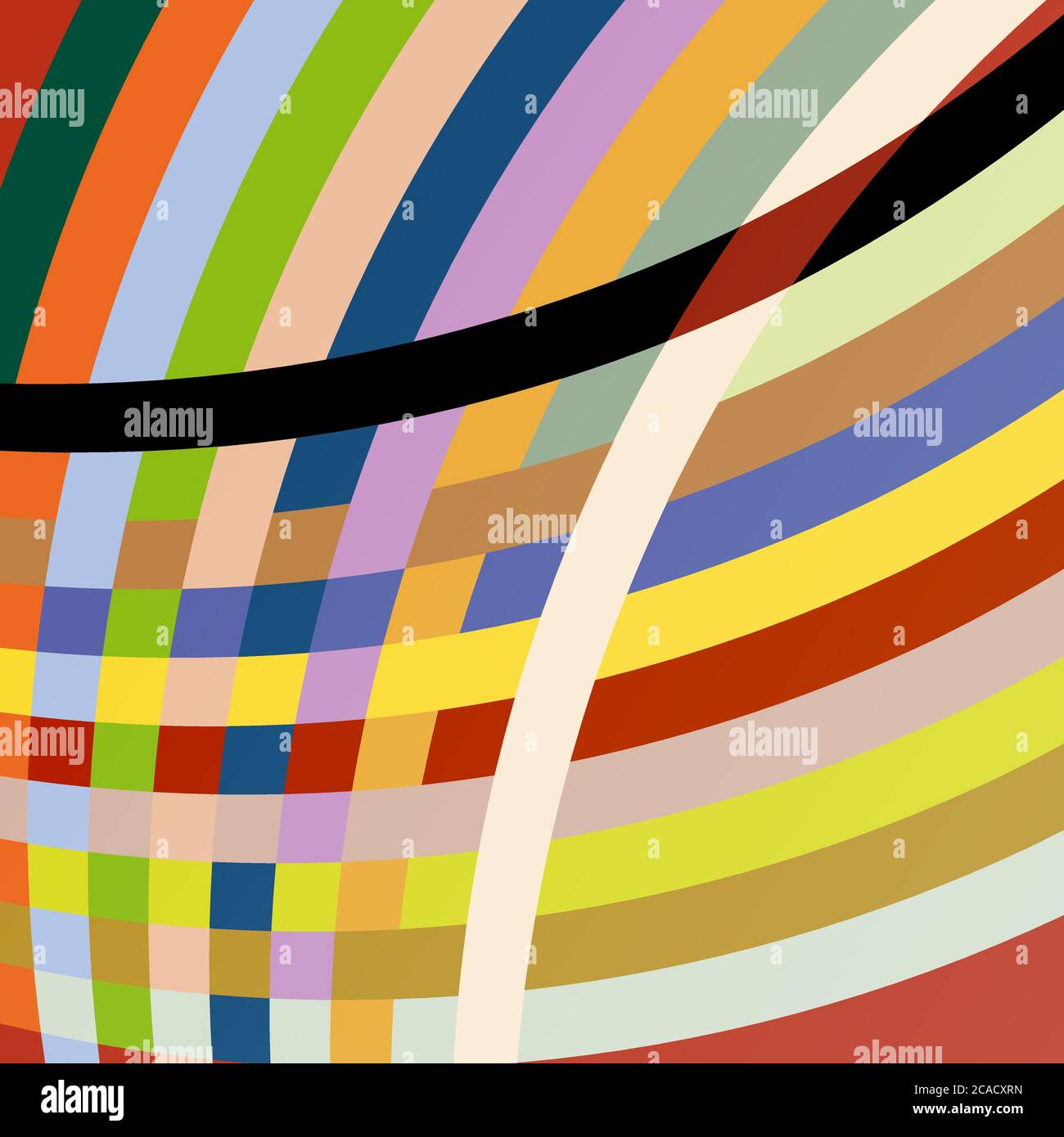 colorful abstract geometric background, illustration with cross lines ...