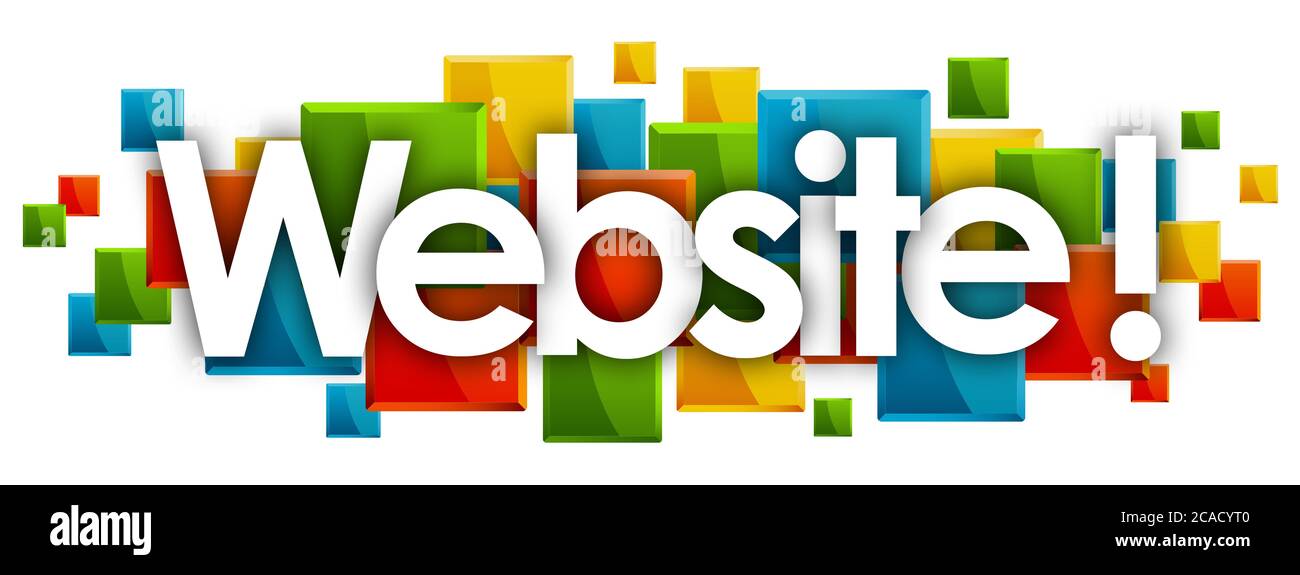Website word hi-res stock photography and images - Alamy