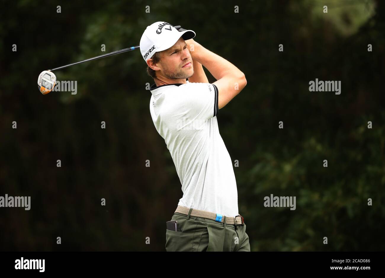 Thomas Detry of Belgium during day one of the English Championship at ...