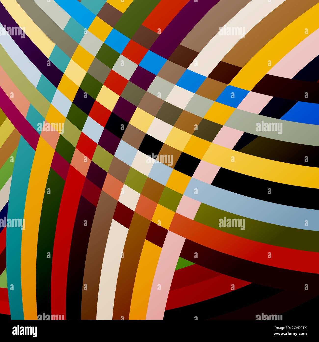 colorful abstract geometric background, illustration with cross lines ...