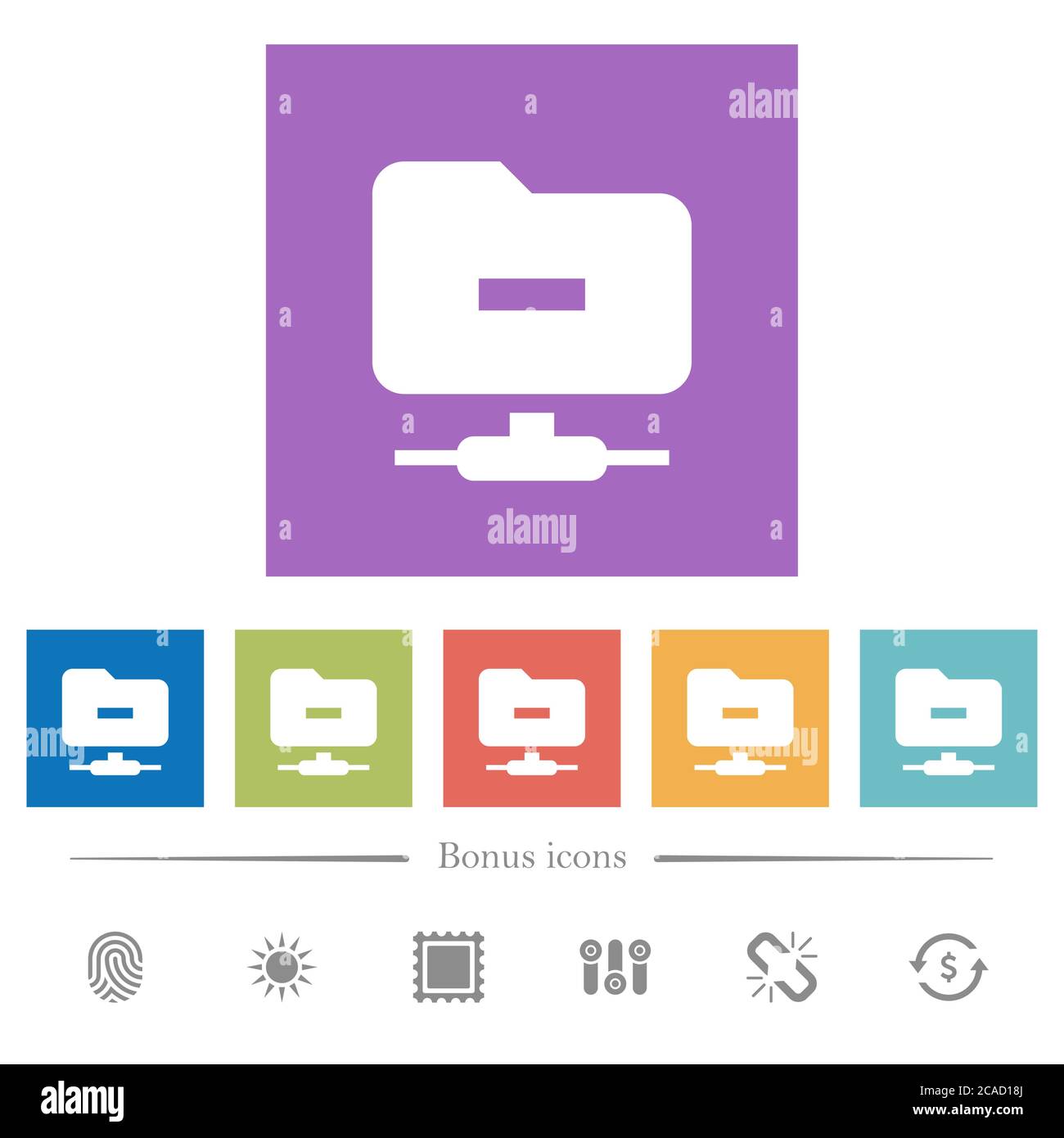 FTP remove flat white icons in square backgrounds. 6 bonus icons ...