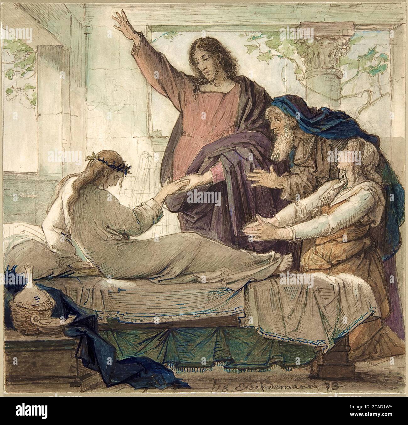 Jairus Daughter Painting High Resolution Stock Photography and Images ...