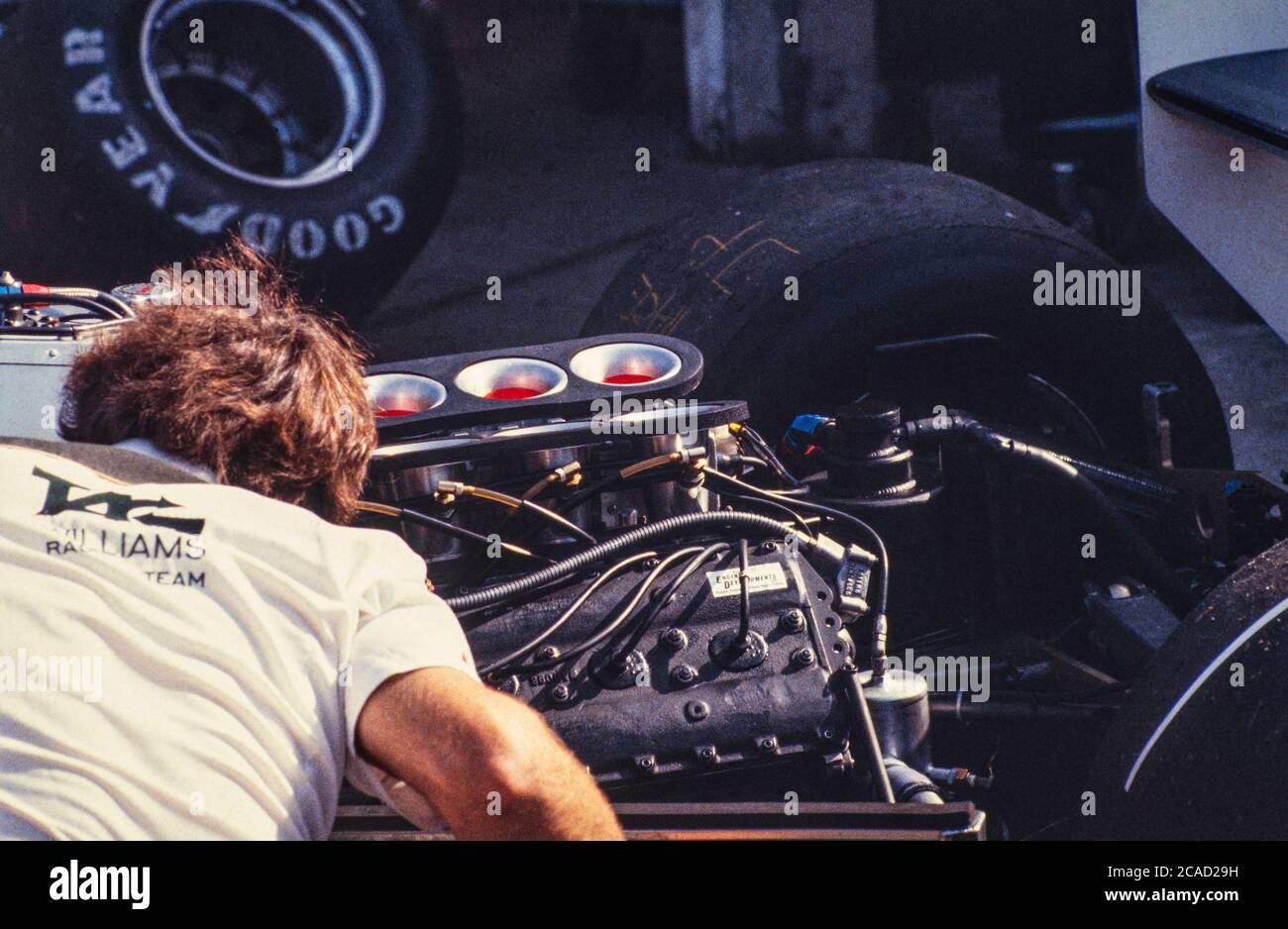 Archive image: British Grand Prix at Brands Hatch 1982 ?. TAG Williams ...