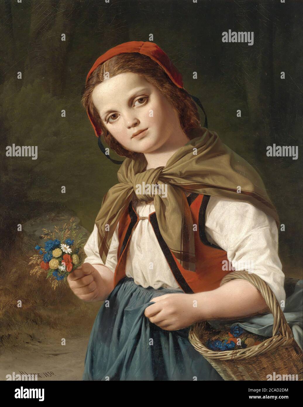 Little red riding hood painting hi-res stock photography and images - Alamy