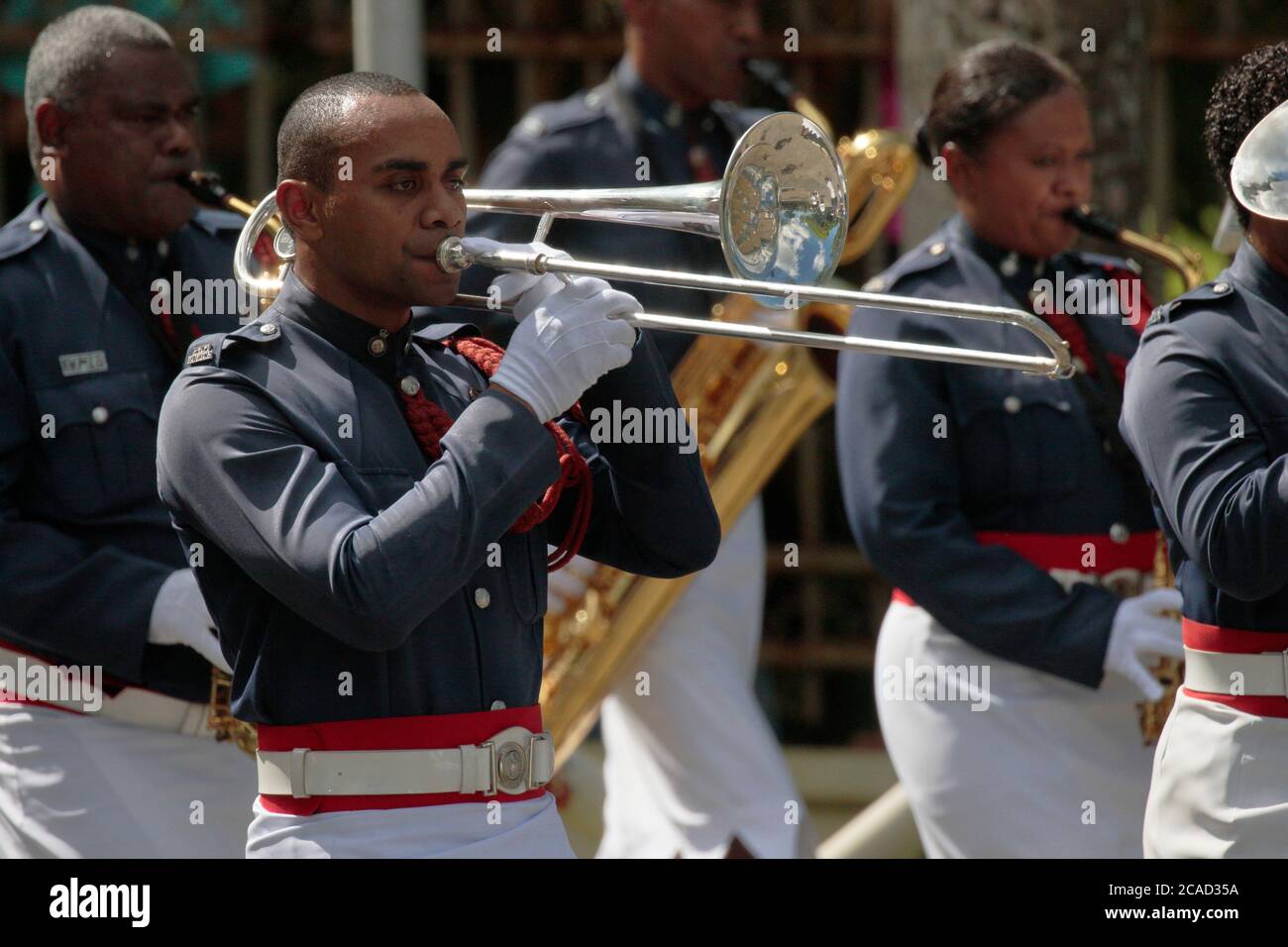 Fiji police hi-res stock photography and images - Alamy