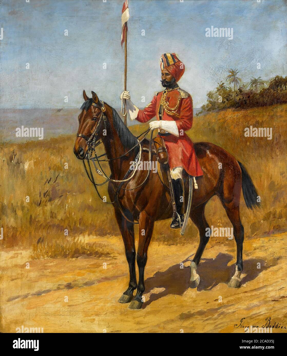 Boddien Georg Von - a Non-Commissioned Officer of the Governor of ...