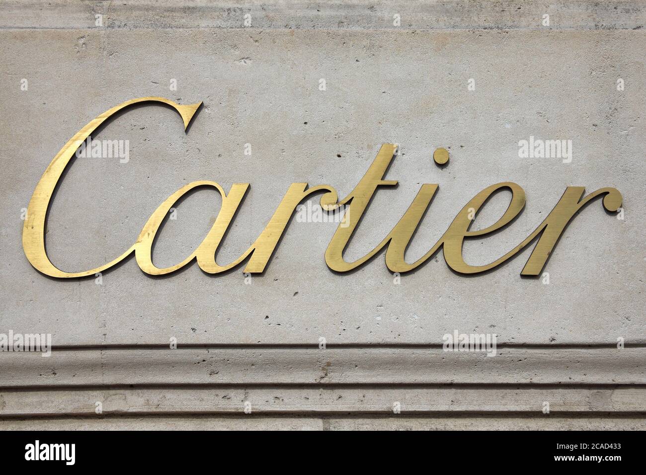 Cartier store logo hi-res stock photography and images - Alamy