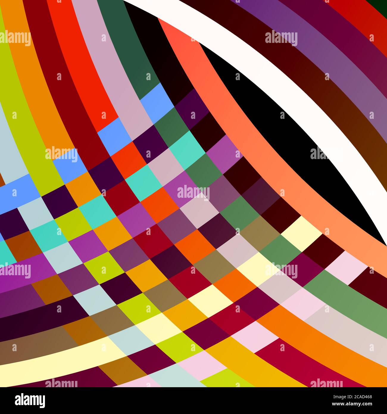 colorful abstract geometric background, illustration with cross lines ...