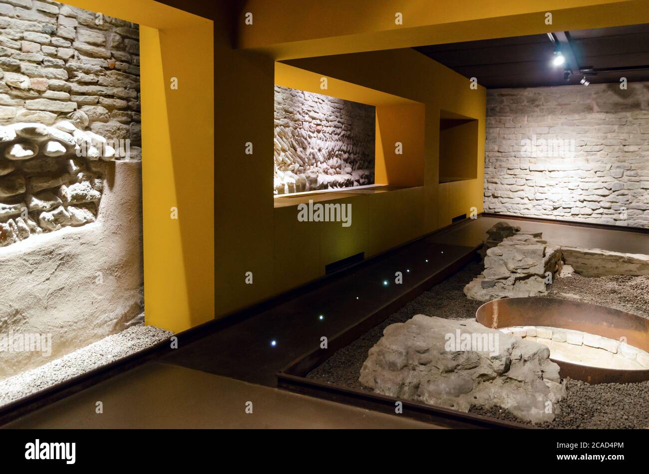 ALBA, ITALY - MARCH 1, 2018: Alba sotterranea (underground Alba ...