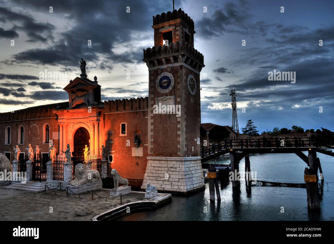 VENICE - MAY 23, 2016 - The Venetian Arsenal on may 23, 2016. The ...