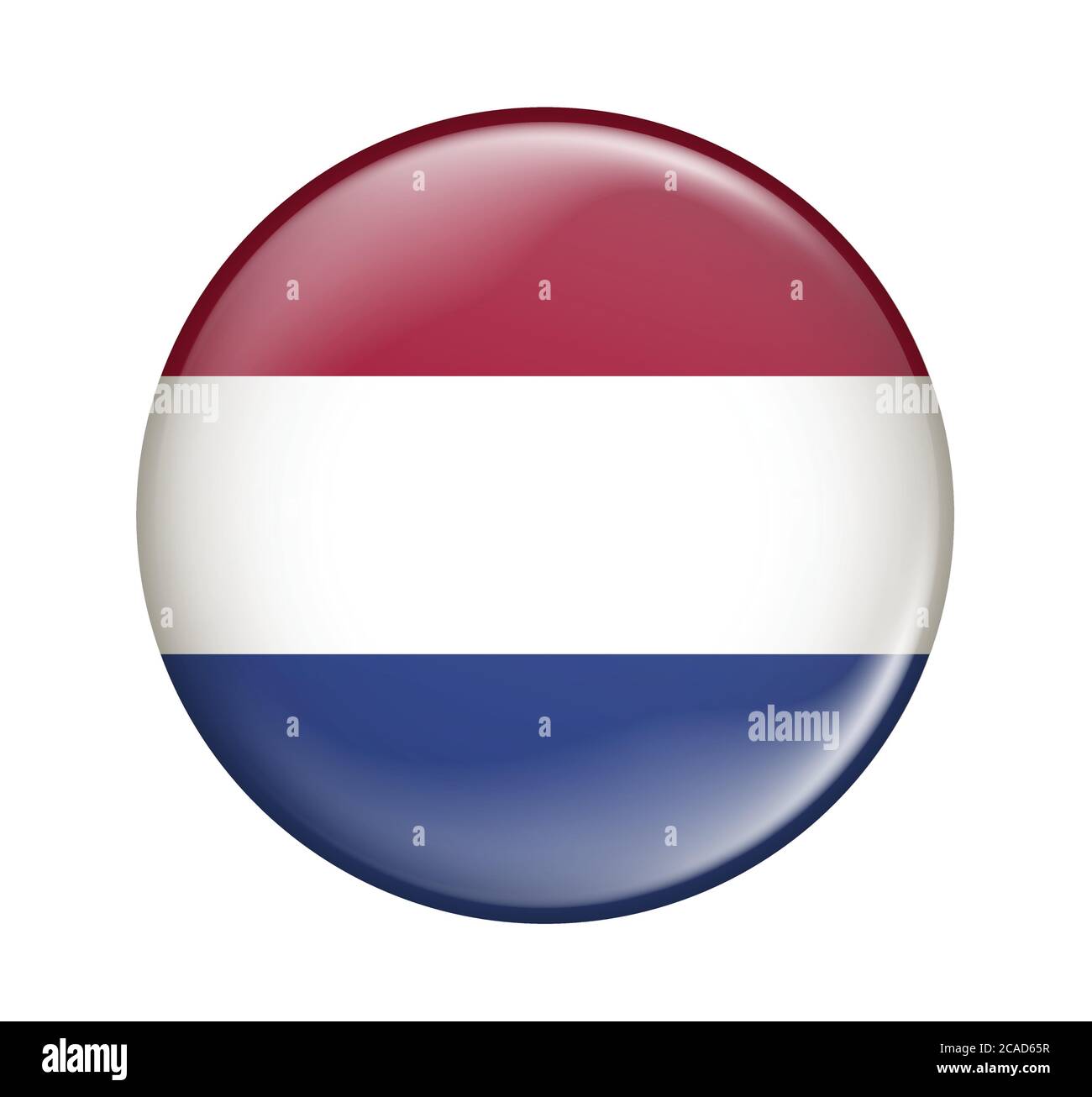 Netherlands flag icon isolated on white background.Netherlands flag ...