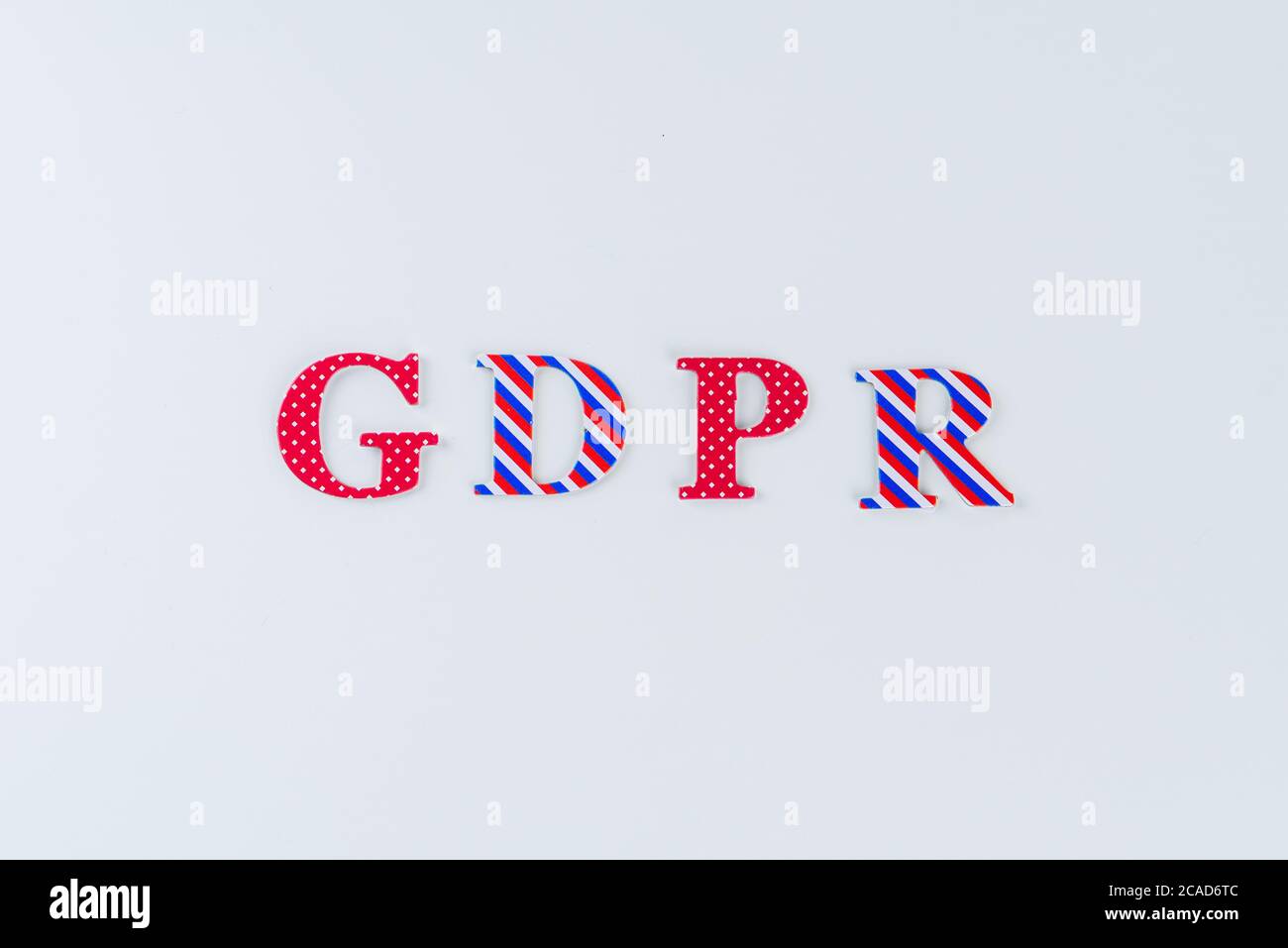 General Data Protection Regulation (GDPR) Concept . Text: GDPR Stock ...