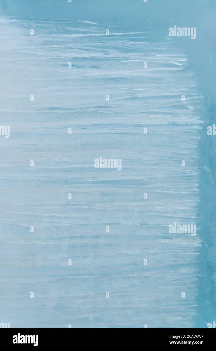 smooth ice blocks sawn to create decorations. ice background Stock ...