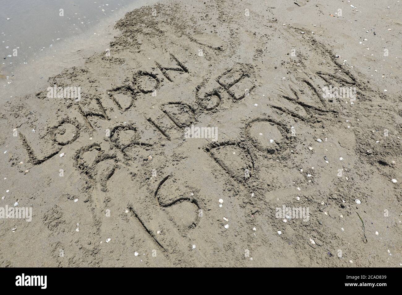 TEXT on the Beach London Bridge is Down the name of Operation what will ...