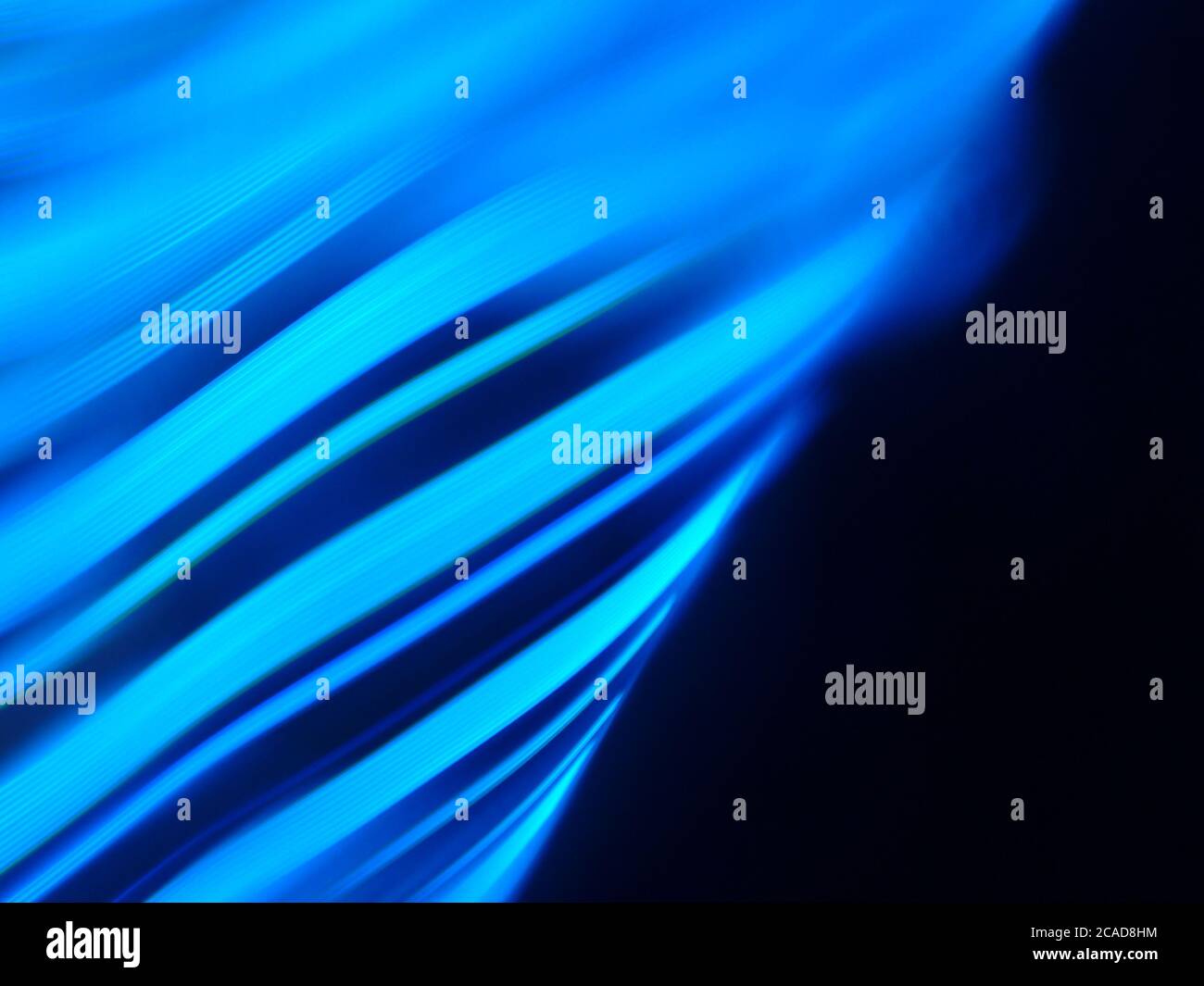 Abstract background with focused and controlled blue lights Stock Photo ...