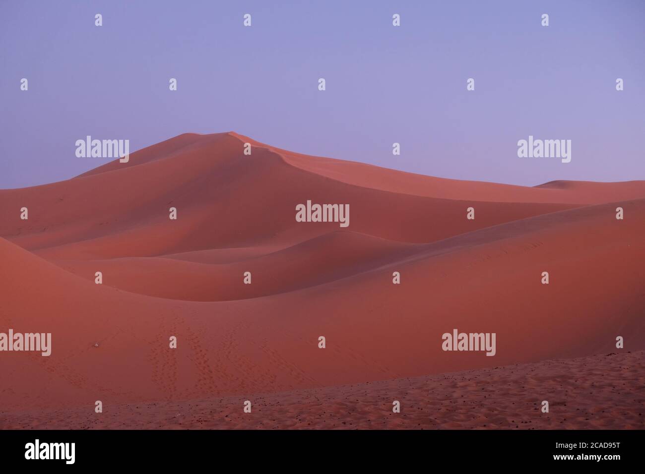 Sahara desert sand dunes sunset hi-res stock photography and images - Alamy