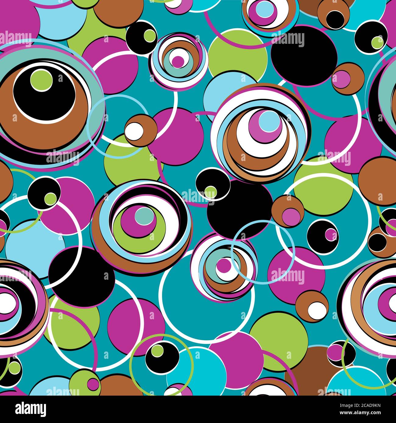 Abstract Circle Design Background Seamless Stock Vector Image And Art Alamy