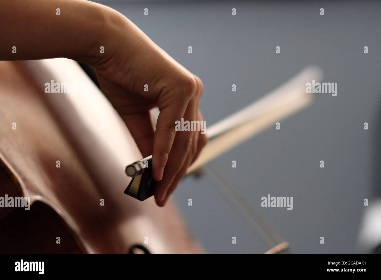 Hold A Cello Bow High Resolution Stock Photography and Images - Alamy