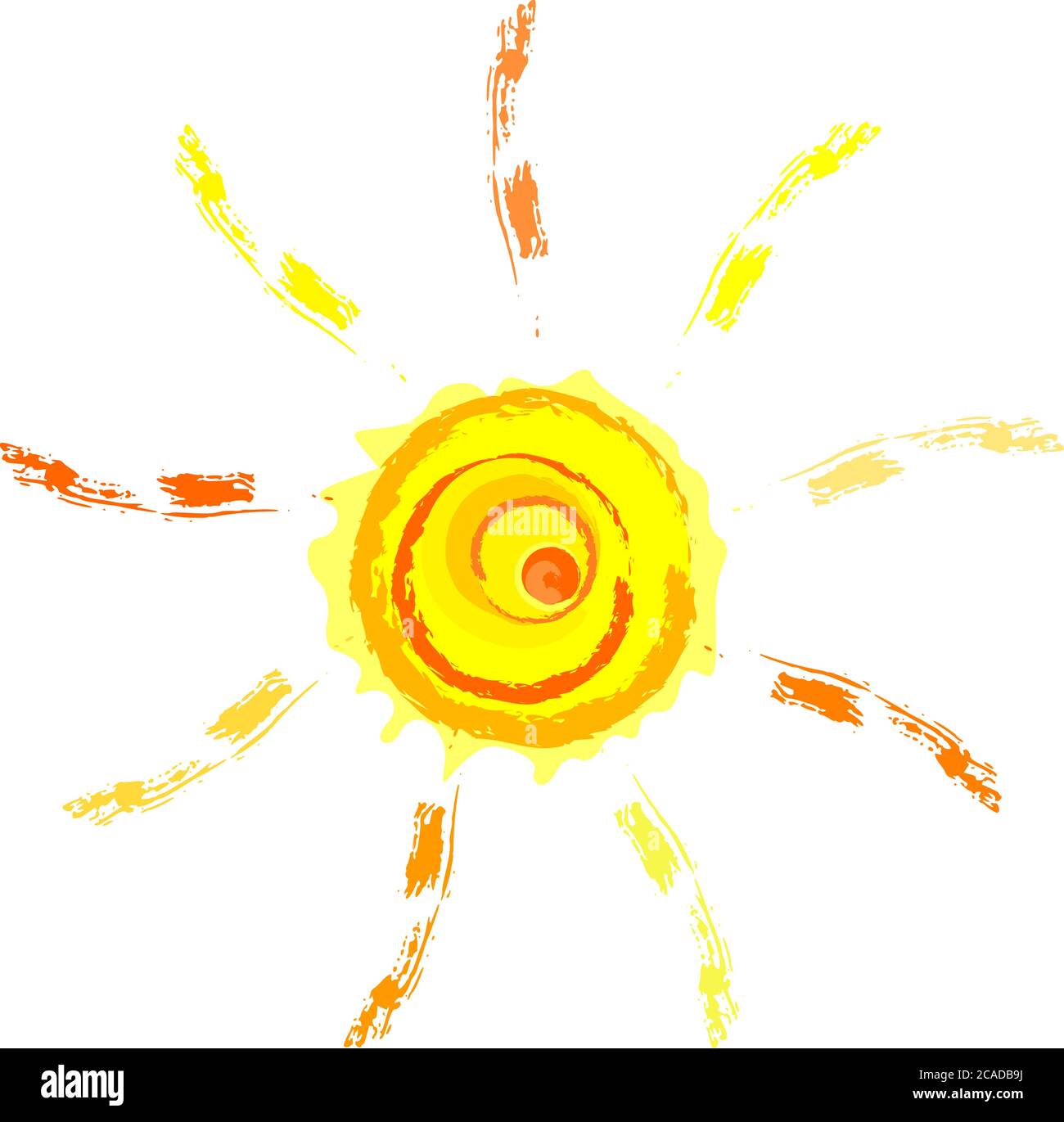 sun symbol, vector illustration Stock Vector Image & Art - Alamy