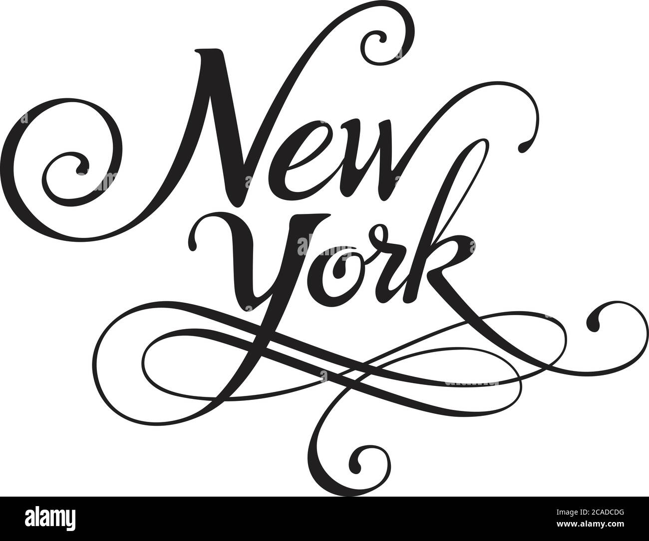 Custom calligraphy text Stock Vector Image & Art - Alamy