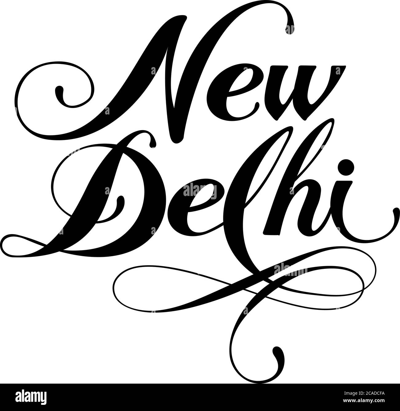 Custom calligraphy text Stock Vector Image & Art - Alamy