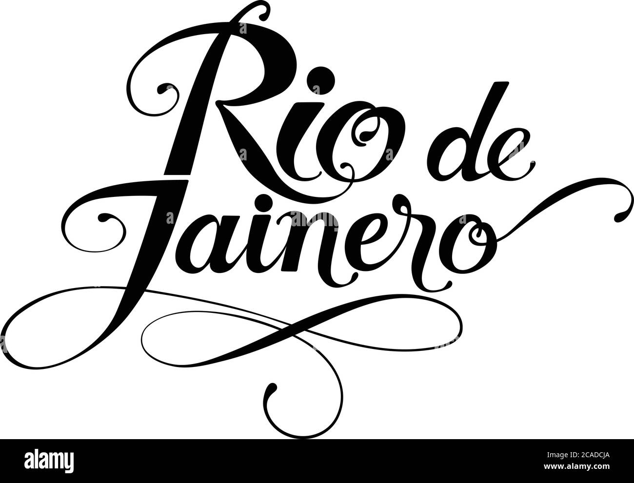 Custom calligraphy text Stock Vector Image & Art - Alamy