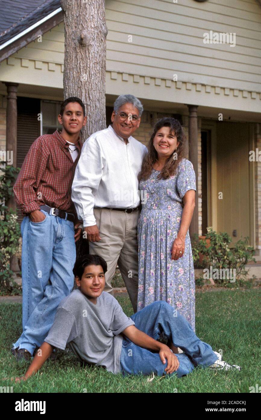 Middle Class American Family