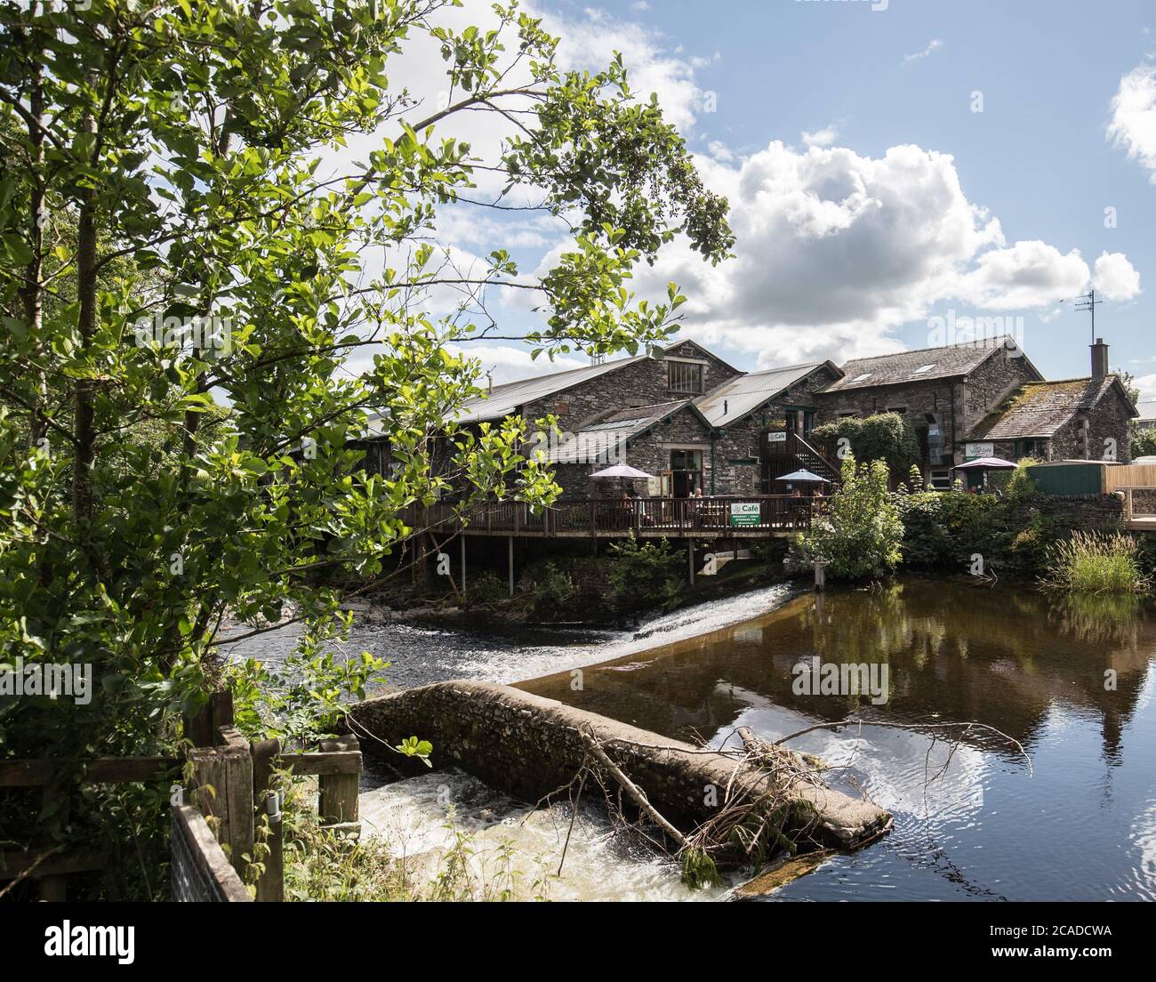 Wilfs Cafe Staveley Mill Yard Business Park The Lake District Stock ...