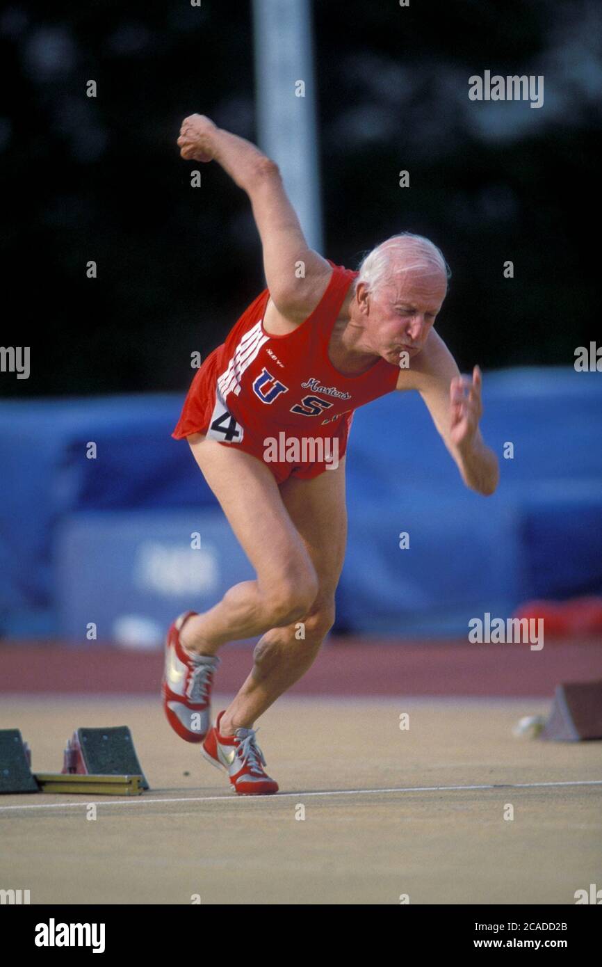 100 meter olympics hi-res stock photography and images - Alamy