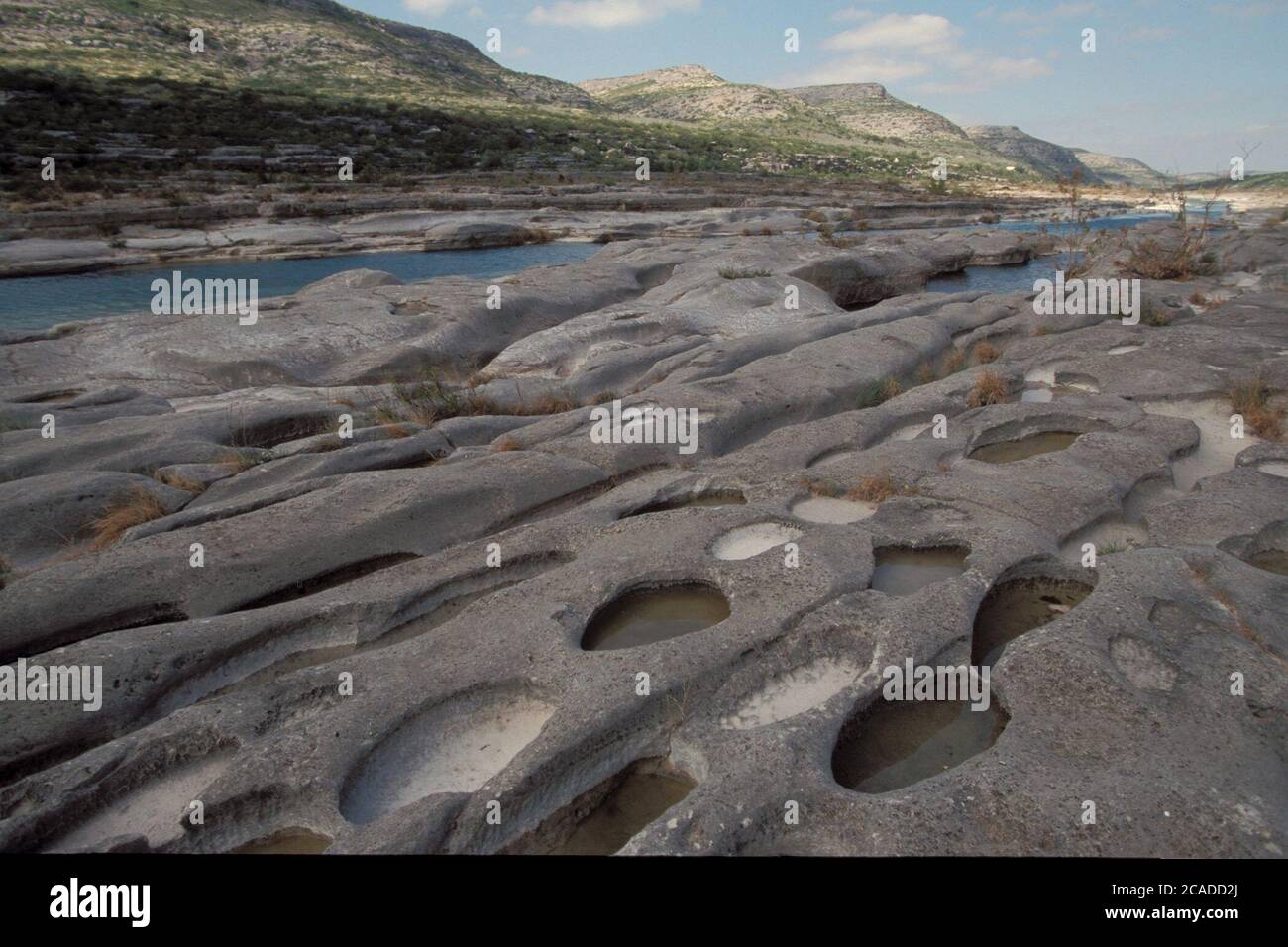 Val Verde County Texas USA: Devil's River has cool clear water and ...