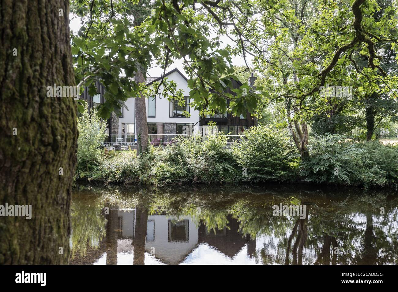 Staveley Mill Yard The Lake District Stock Photo - Alamy