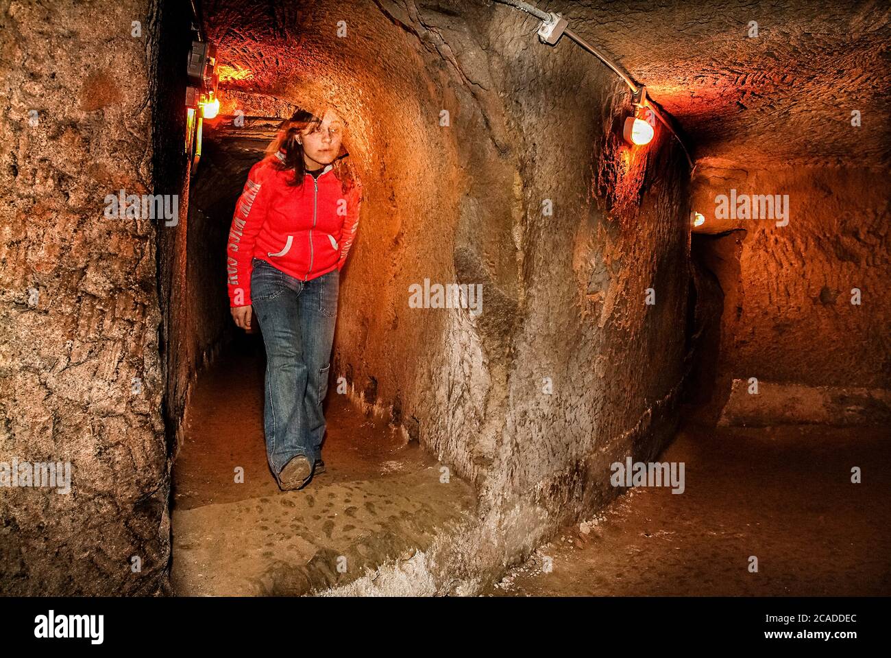 Naples underground tunnels hi-res stock photography and images - Alamy