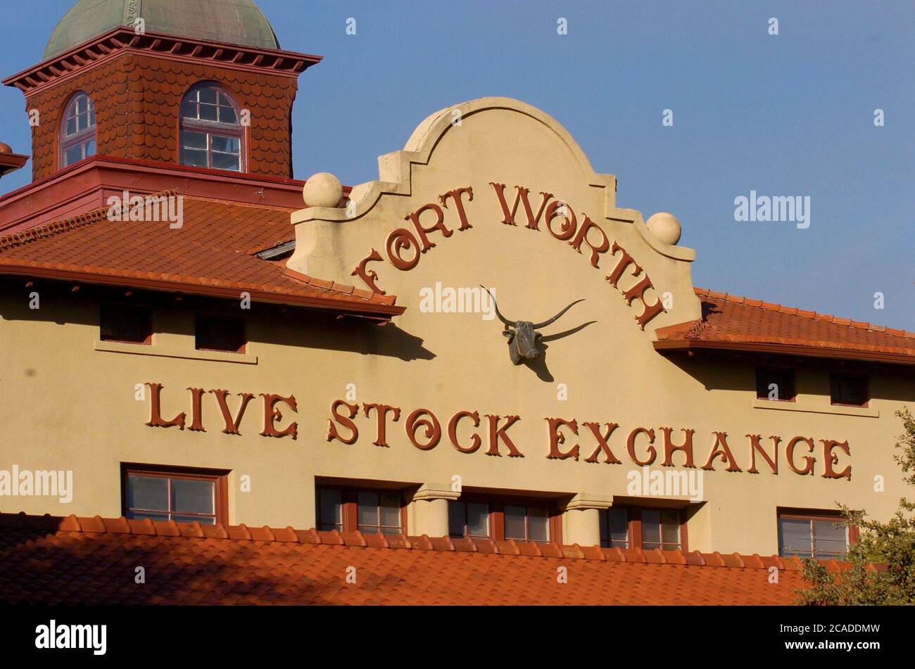 Fort Worth, Texas USA, January, 2006: The Fort Worth Stock Yards, once ...