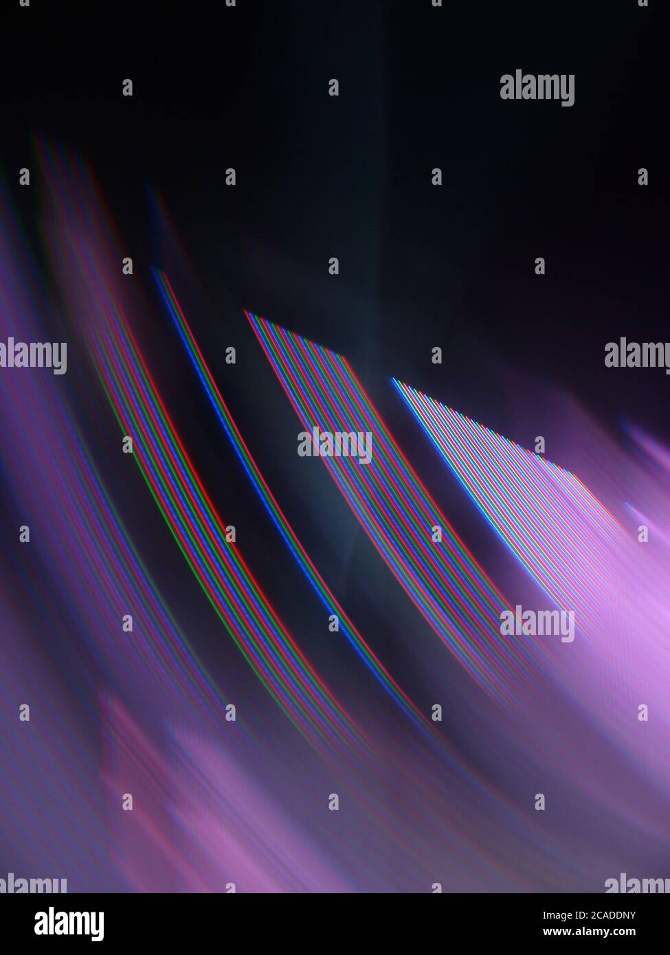 Blurred background with interlacing, refraction, and rotation effects ...