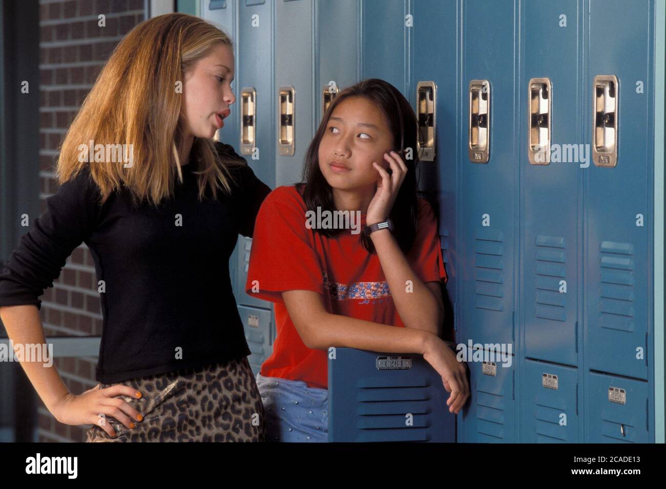 Girl comforts friend hi-res stock photography and images - Alamy