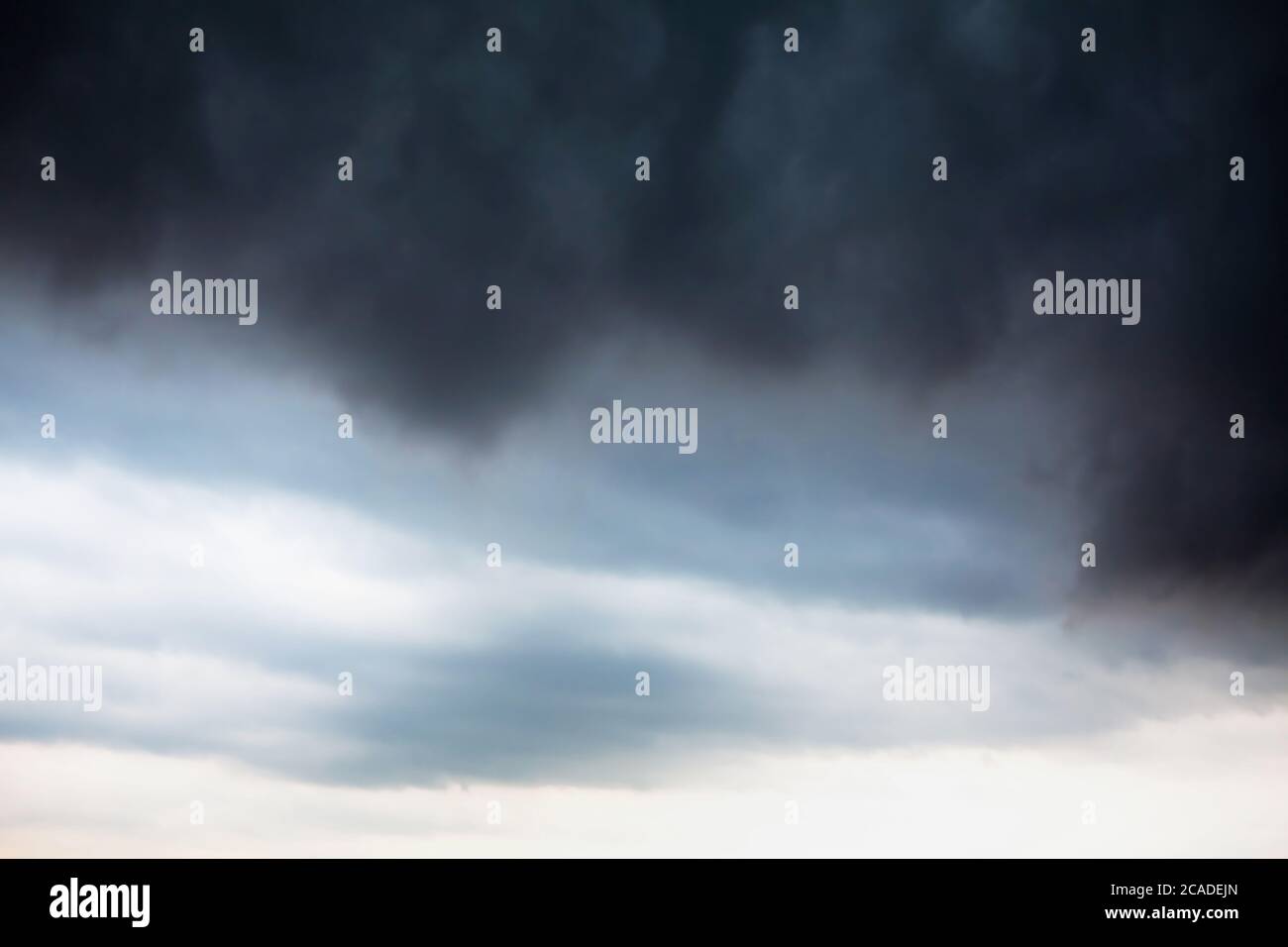 Black clouds before heavy rain . Stormy Weather Stock Photo - Alamy