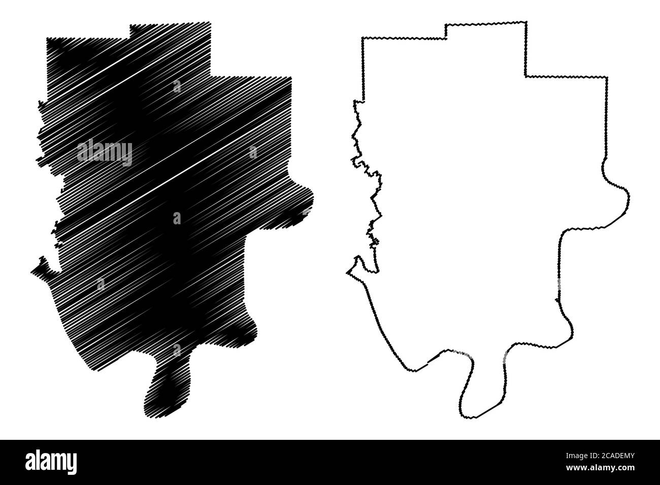 Tell city indiana map Stock Vector Images - Alamy