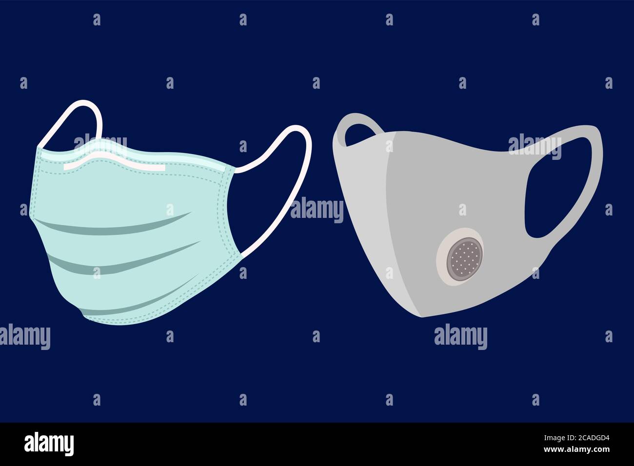 Surgical mask Stock Vector Images - Alamy