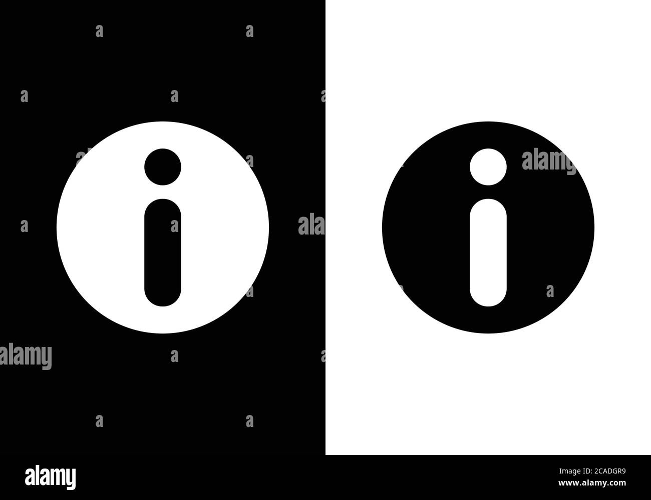 Logo info hi-res stock photography and images - Alamy